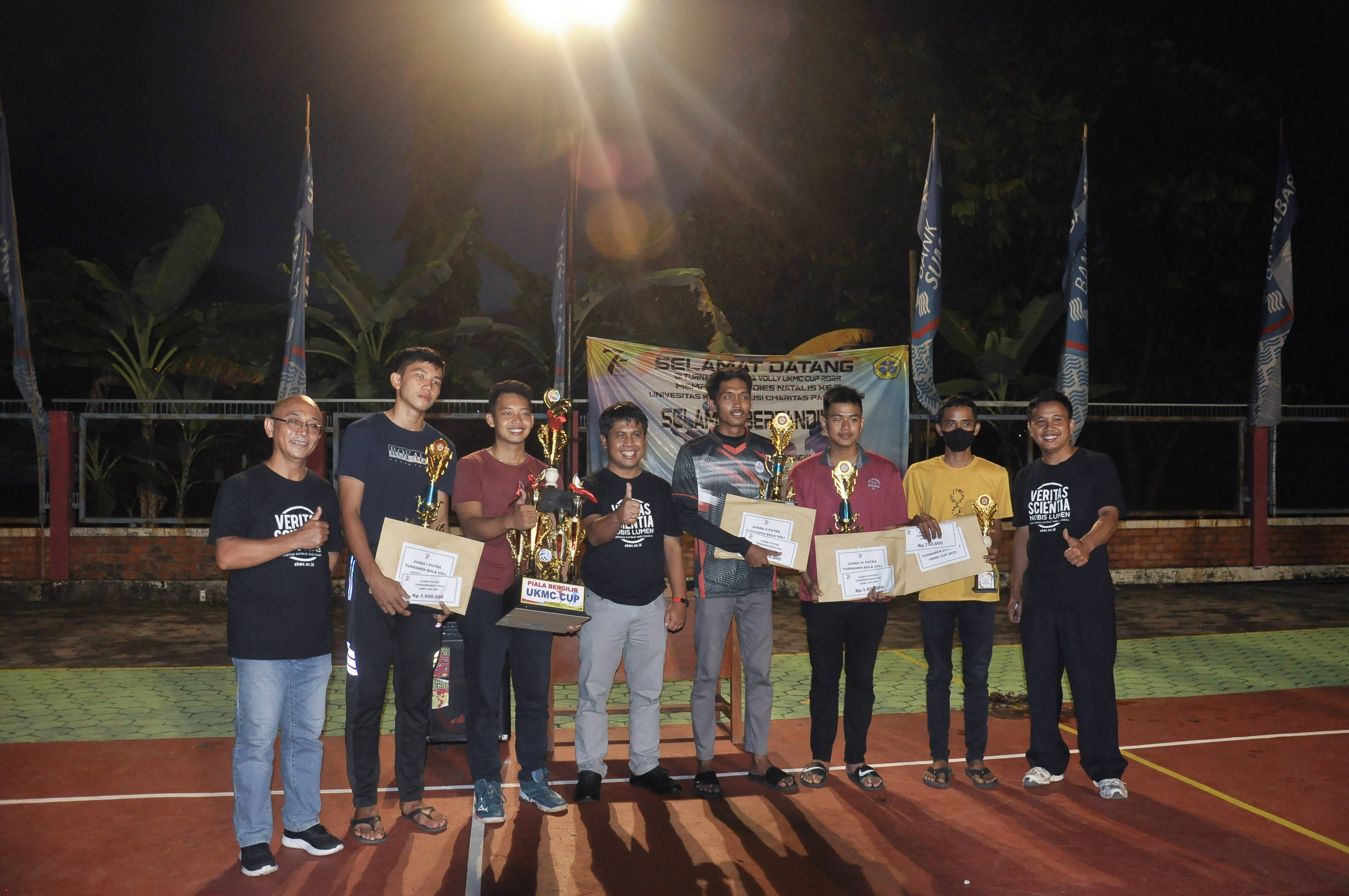Final Turnamen Voli UKMC Cup 2022 - Universitas Katolik Musi Charitas ...