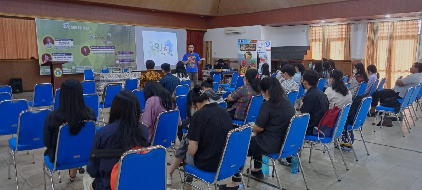 Career Day: UKMC ft. OT Group - Universitas Katolik Musi Charitas Palembang